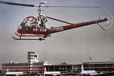 HB-XAH Hiller UH12B by swissheli.com