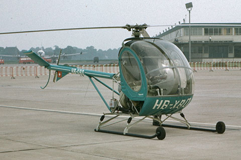 HB-XBD Hughes269A by SwissHeli.com