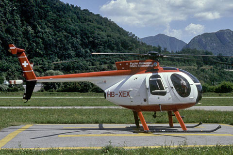 HB-XEX Hughes369D by SwissHeli.com