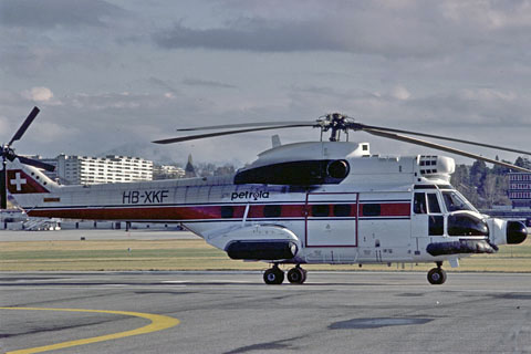 HB-XKF SA330J by SwissHeli.com