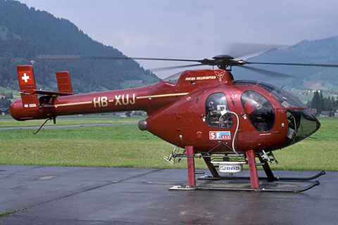 HB-XUJ McDonnell 500N by SwissHeli.com