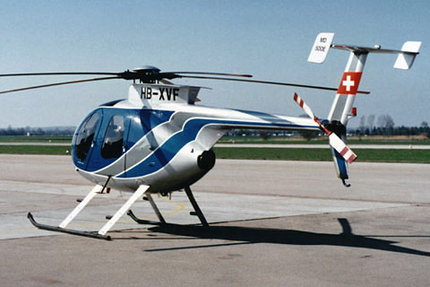 HB-XVF McDonnell 500E by SwissHeli.com